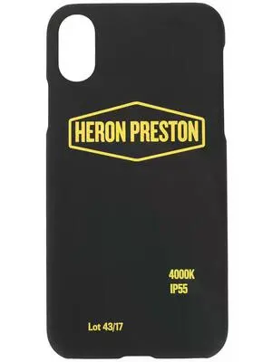 Heron Preston Logo Iphone X Case - Black