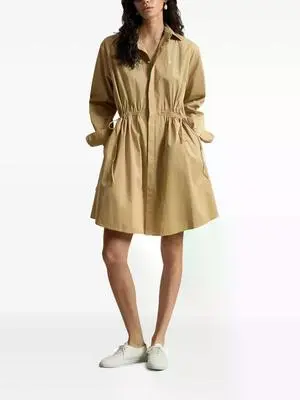 Polo Ralph Lauren Cotton Drawstring Shirt Dress
