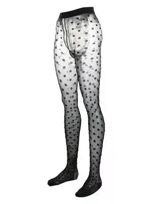 LANVIN Polka Dot Tights
