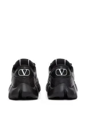 Valentino Garavani Bubbleback Nappa Trainers - Black