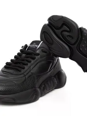 Valentino Garavani Bubbleback Nappa Trainers - Black