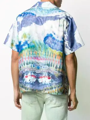 Amiri Tie-dye Silk Shirt