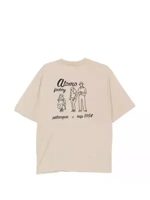 ATOMO FACTORY Crew-neck T-shirt