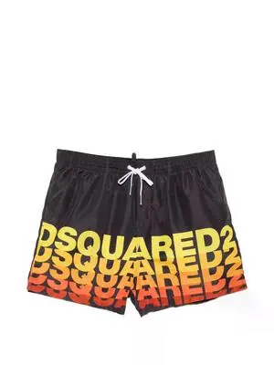 Dsquared2 Logo Swim Shorts - Black