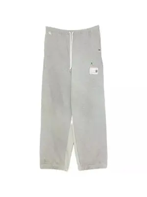 Mihara Yasuhiro Layered-hem Track Pants - Grey