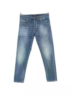 MICHAEL COAL Distressed Faded-effect Jeans