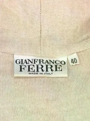 Gianfranco Ferre Fur Trimmed Coat