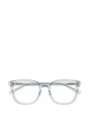 Saint Laurent Saint Laurent Eyewear Square-Frame Glasses Grey