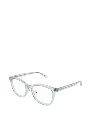 Saint Laurent Square-frame Glasses - Grey