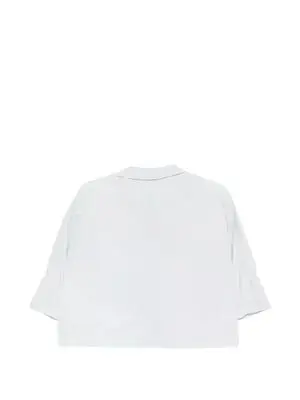 JAMES PERSE Cropped Shirt With Patch Pockets