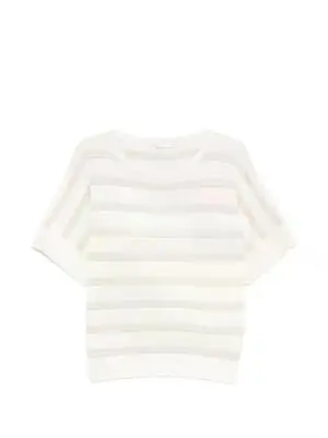 PANICALE Striped Knit T-shirt