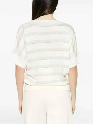 PANICALE Striped Knit T-shirt