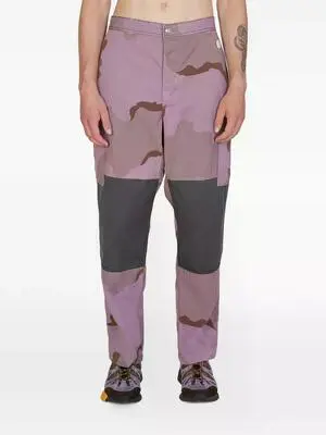 RE-WORKED Camouflage Panelled Trousers