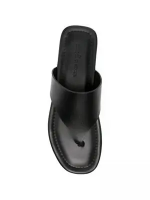 Kiton Open-toe Leather Sandals