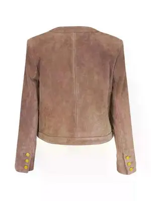 L'Agence Jayde Suede Jacket