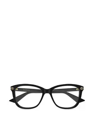 Gucci Double G Cat-eye Glasses - Black