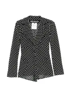 Junya Watanabe Polka Dot Ruffled Jacket