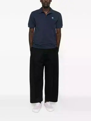 Kenzo Embroidered-logo Piqué Polo Shirt