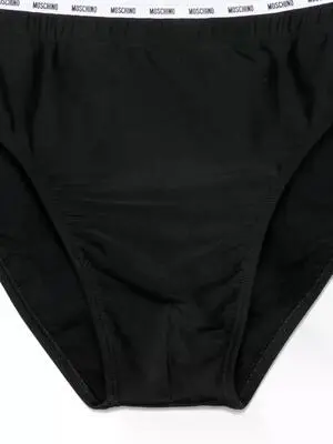 Moschino Logo-waistband Briefs