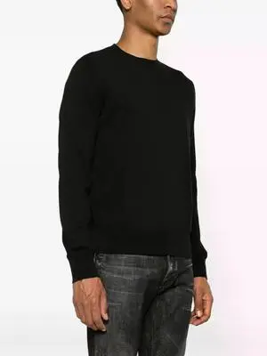 Dsquared2 Logo Plaque Fine Knit Jumper