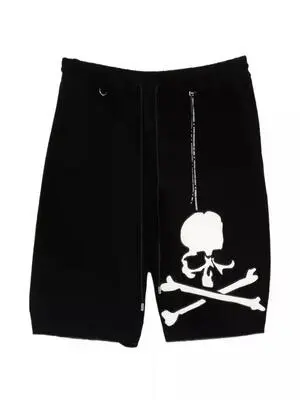 MASTERMIND WORLD Skull Print Drawstring Shorts