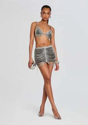 Retrofete Sylvio Chain Skirt