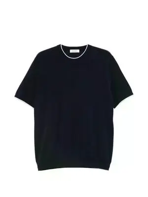 KANGRA Contrast-trim T-shirt