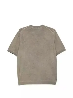 KANGRA Faded Effect Short-sleeve Sweater