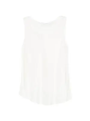 SUSANNE BOMMER Sleeveless Satin Top