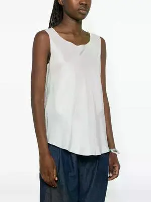 SUSANNE BOMMER Sleeveless Satin Top