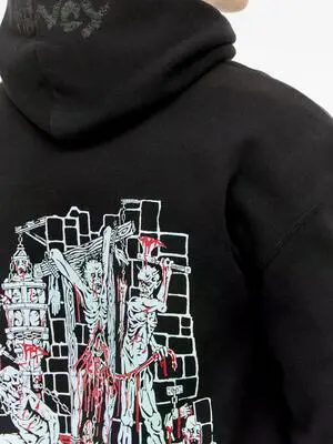 NANCY Graphic Print Hoodie