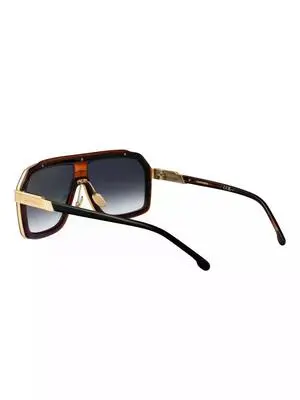 Carrera Eyewear Pilot-frame Sunglasses With Gold-tone Detailing