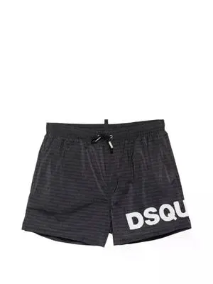 Dsquared2 Logo Drawstring-waistband Boxers - Black