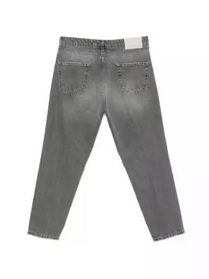 BE ABLE Leonardo Faded Effect Whiskered Jeans - Grey