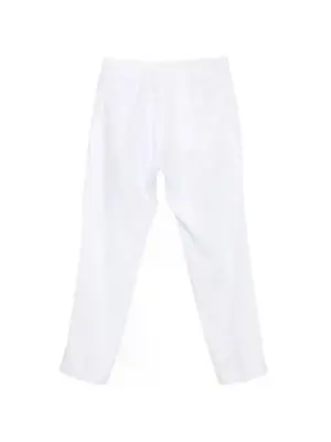 MICHAEL COAL Coulisse Drawstring Elasticated-waist Trousers - White
