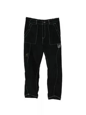 Undercover Contrast-stitch Trousers