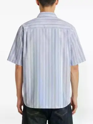 Undercover Striped Short-sleeve Shirt