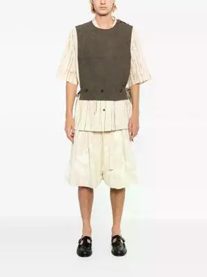 ZIGGY CHEN Side-tie Vest Top
