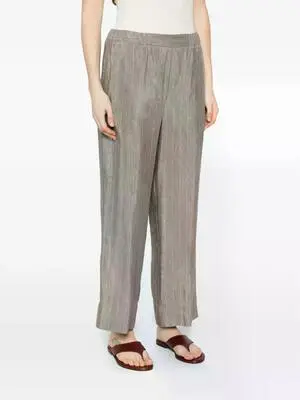 PANICALE Pinstripe Pattern Trousers