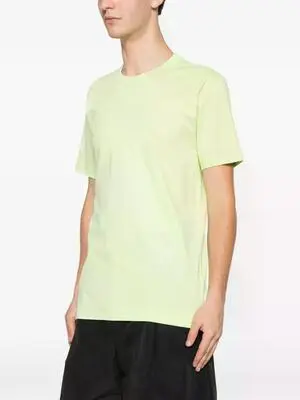 Comme Des Garçons Logo-print Crew-neck T-shirt - Green