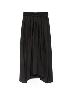 TELA Ruffled Asymmetric Skirt