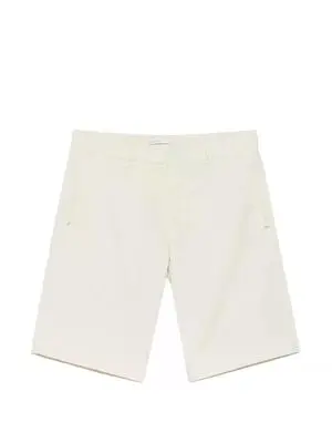 ENTRE AMIS Danubio Pressed-crease Shorts - Neutrals