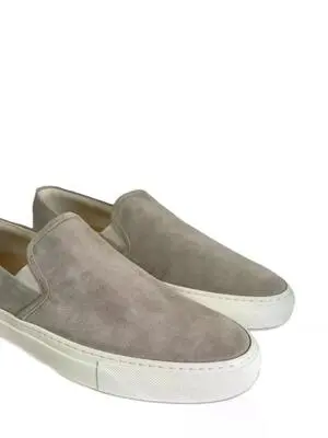 COMMON PROJECTS Suede Slip-on Sneakers - Neutrals