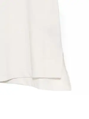 SONGZIO Asymmetric-hem Side-slit T-shirt