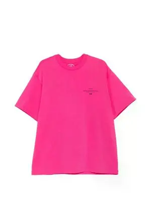 ANTI SOCIAL SOCIAL CLUB X Songzio Logo-print Short-sleeve T-shirt - Pink