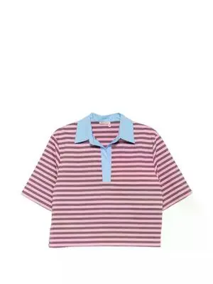 STELLA NOVA Striped Polo Shirt