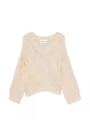EMERSON RENALDI Chunky Knit Crew Neck Sweater
