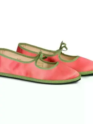 VIBI VENEZIA Brigitte Bow-detail Ballet Flats - Pink