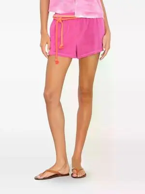 Xirena Hub Rope-belt Shorts - Pink