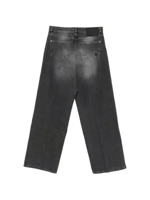 John Richmond Faded Logo Plaque Jeans